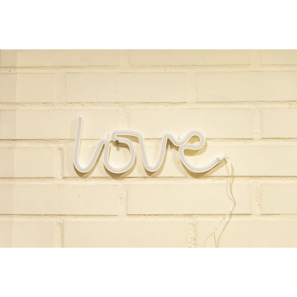 LETRERO ESTILO NEON LOVE (ROSADO/USB/34X14CM) | casaroyal.cl - Casa Royal