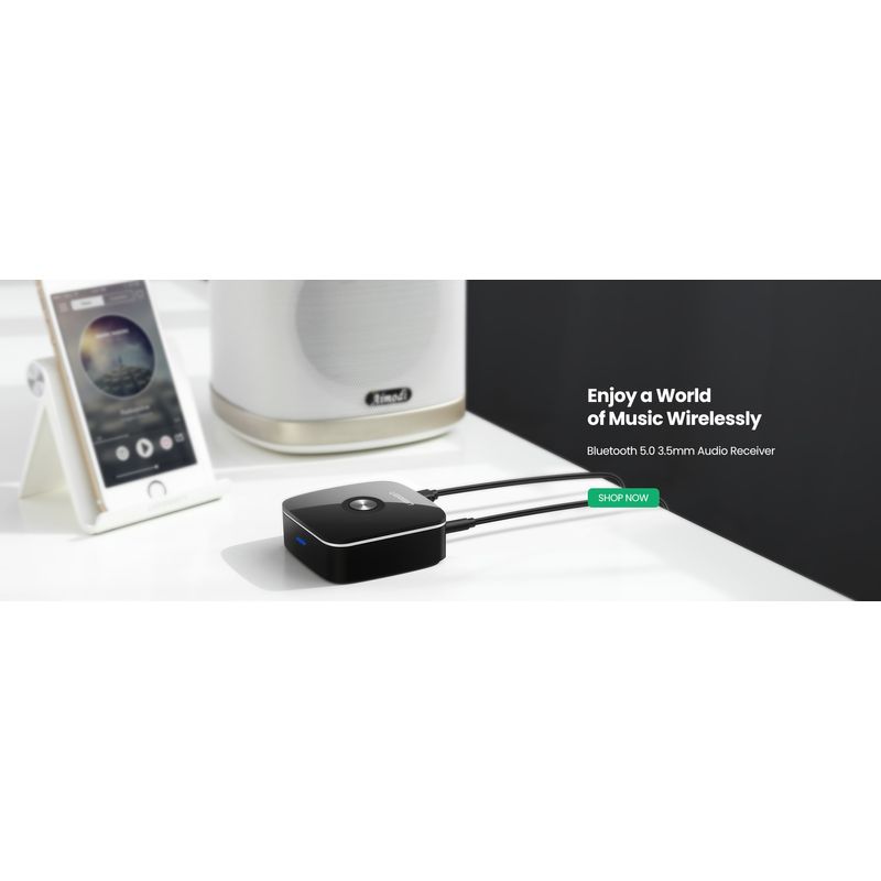 UGREEN ADAPTADOR AUDIO RECEPTOR BLUETOOTH 5.0 A 2RCA M RECARGABLE NEGRO ... UGREEN ADAPTADOR AUDIO RECEPTOR BLUETOOTH 5.0 A 2RCA M RECARGABLE NEGRO ...