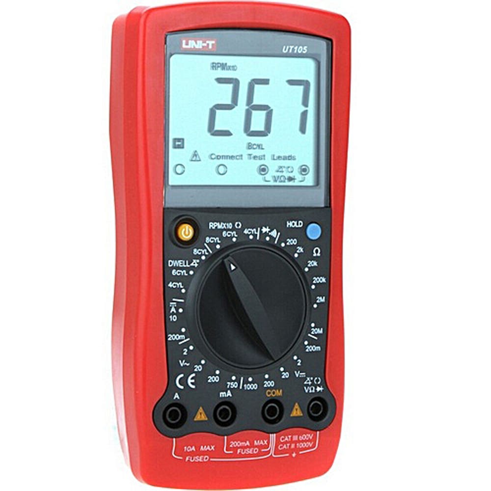 UNI-T MULTITESTER AUTOMOTRIZ UNIT | casaroyal.cl - Casa Royal