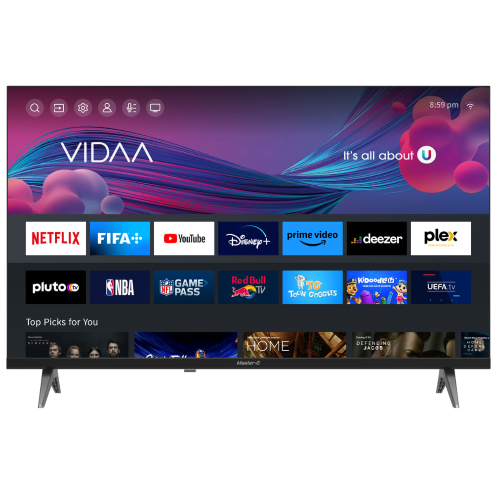 MASTER G SMART TV 32 HD MGVE3220B | casaroyal.cl - Casa Royal