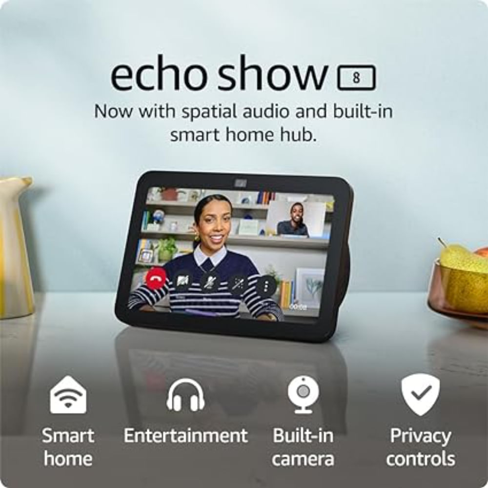 ALEXA ECHO SHOW 8 3RD GEN 8-INCH SMART DISPLAY WITH | casaroyal.cl ...