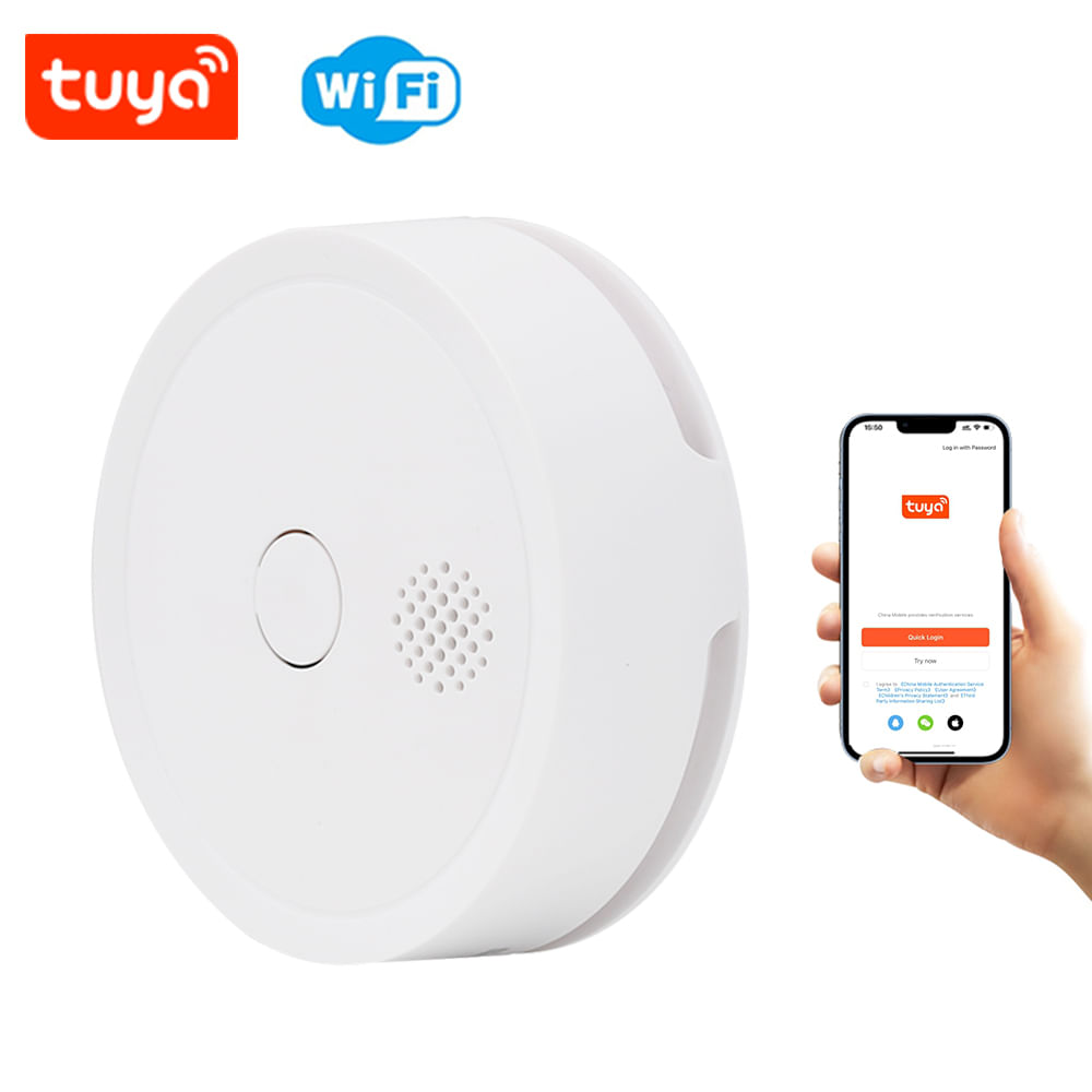 HEIMAN DETECTOR DE HUMO WIFI APP TUYA| casaroyal.cl - Casa Royal